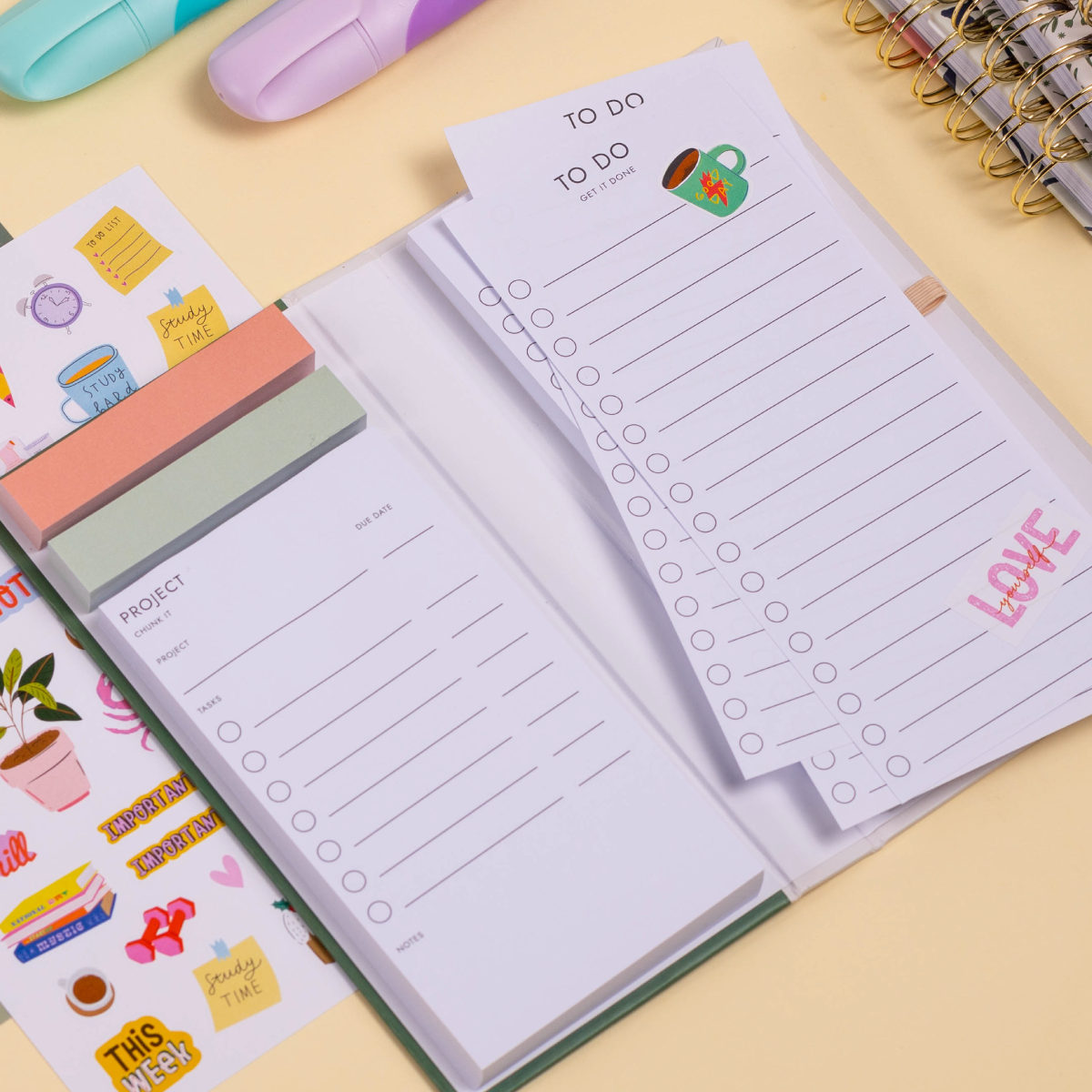 Sticky Note Success Folio – The Centered Student